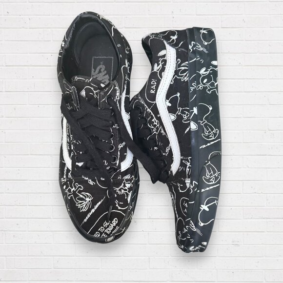 Vans | Shoes | Vans Limited Edition Peanuts Shultz Snoopy Old Skool ...
